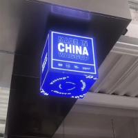 China Outdoor Rotating Magic Cube LED Display Screen 1280x1280mm High Resolution IP65 for sale