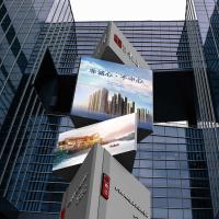 China 2560x1600mm Outdoor Rotating LED Display Screen with High Brightness and IP65 Protection for sale