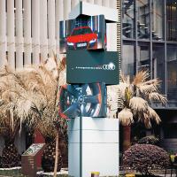 China 960x640mm Outdoor Rotating LED Digital Display Screen with Aluminum Alloy Construction and Multi-Angle Rotation for sale