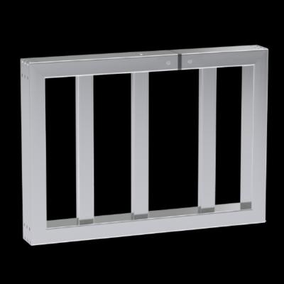 China 8 Half Mortise Tenon Steel LED Light Box Poster Frame - Eco-Friendly Construction for Display Systems for sale