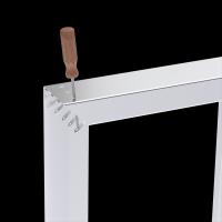China 3Full Half Mortise LED Display Frame - 2.5mm Steel Structure with -20°C Cold Resistance for Screen Support for sale