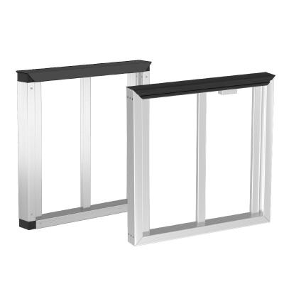 China 2 Frameless LED Display Frame with Tenon Mortise Steel Structure - Welding-Free Assembly for Commercial Screens for sale