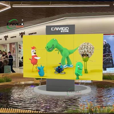 China Indoor Rotating LED Screen 1920x1280 360 Degree Silent Rotation Display for sale
