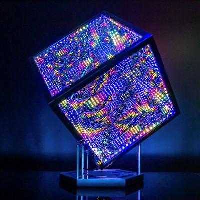 China Outdoor LED Screen Cube with Aluminum Alloy Frame - Weather Resistant Digital Display for High Visibility Applications for sale