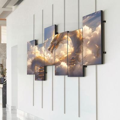 China Telescopic 3D Robotic LED Display Screen with 0.01-0.03mm Positioning Accuracy and 200W-7500W Motor Power for sale
