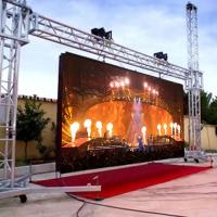 China Outdoor Stage LED Display Panel 500x1000mm P3.91 P4.81 Rental Screen for sale