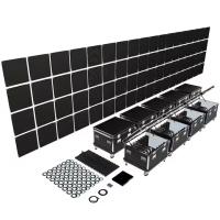 China Color Seamless Rental Indoor LED Display Screen 500x500mm for Building Glass Curtain Wall Advertisement for sale