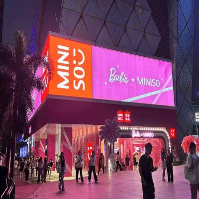 China Outdoor Stage Background Rental LED Display P3.9 Slim Waterproof Panel 500x500mm for sale