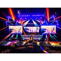 China P3.9 3.9mm Full Color LED Video Wall Curved Rental Display Screen 8x5 Panels for sale