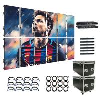 China P3.9 P3.91 Indoor LED Display Cabinet 500x1000mm for Stage Background for sale