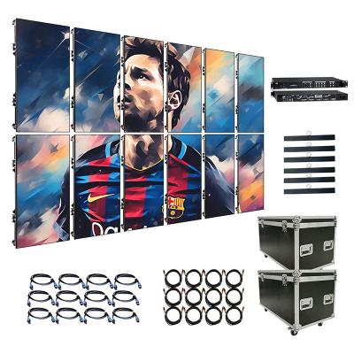 China P3.9 P3.91 Indoor LED Display Cabinet 500x1000mm for Stage Background for sale