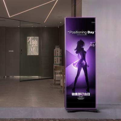 China Indoor LED Poster Display 3840Hz High Refresh Rate for Shopping Mall Advertising for sale