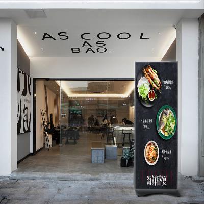 China WIFI 4G Indoor Full Color LED Poster Display P2 P2.5 Floor Standing Digital Screen SDK for sale