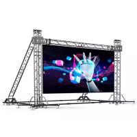 China P3.91 P4.81 Rental LED Display Outdoor Full Color LED Screen 500x500mm Die Cast Aluminum Video Wall for sale