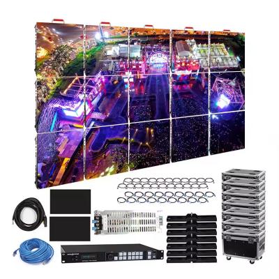 China P4.81 Outdoor Rental LED Display Screen 500x500mm HD Small Pixel Pitch Video Wall Panel for sale