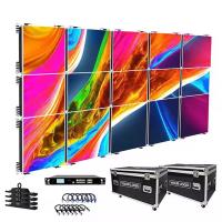 China P4.81 Rental LED Screen 500x500mm Indoor Outdoor Video Wall for Stage Sports Game for sale