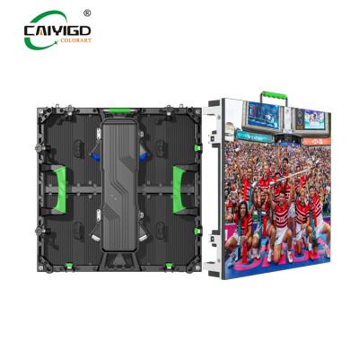 China P4.81 Outdoor Rental LED Screen Video Wall Panel 500x500mm Stage Display for Advertising for sale