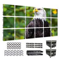 China Aluminum Cabinet Outdoor Rental LED Screen P2.604 P2.97 P3.91 P4.81 500x500mm 110V 240V for sale