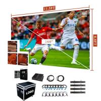 China Indoor Outdoor LED Video Wall Screen Panel P2.6 P3.91 P4.81 500x500mm Die Casting Aluminum for sale