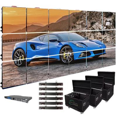 China P2.97 P3.91 Full Color LED Display Screen with 4500 cd/m² Brightness and IP65 Rating for Indoor/Outdoor Advertising for sale