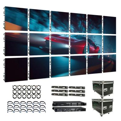 China Full Color Indoor LED Video Wall P2.5 P3 P3.91 LED Display Screen Panel 250x250mm for sale