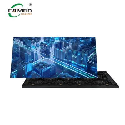 China Aluminum Cabinet Full Color LED Video Wall Panel - 500x1000mm Size, IP65 Outdoor Rating, 4500 cd/m² Brightness for sale