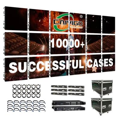China P2.97 Full Color Outdoor LED Advertising Display 1920x1080 Resolution 4500cd Brightness for sale