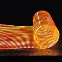 China Ultra Transparent LED Film Display Flexible Screen for Glass - 95% Transparency, 3500 cd/㎡ Brightness for sale