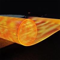 China Ultra Thin Transparent LED Film Screen P4 P8 P10 P16 for Window Glass Wall Advertising Display for sale