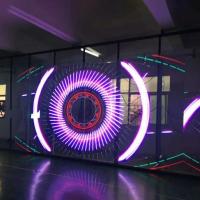 China Indoor LED Video Wall Advertising Screen P4 Pixels 4x8mm Refresh Rate 8000Hz for sale