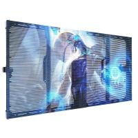 China High Brightness Transparent LED Mesh Screen P3.91 P7.8 for Shopping Store Advertising Display for sale