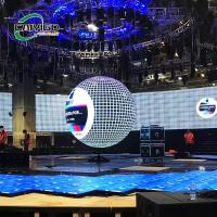 China P1.5 P1.6 P1.8 P2 P2.5 Indoor Spherical LED Screen Custom Sphere Display for Exhibition Halls for sale