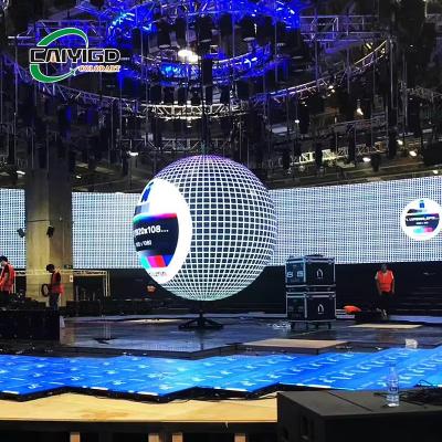 China P1.5 P1.6 P1.8 P2 P2.5 Indoor Spherical LED Screen Custom Sphere Display for Exhibition Halls for sale