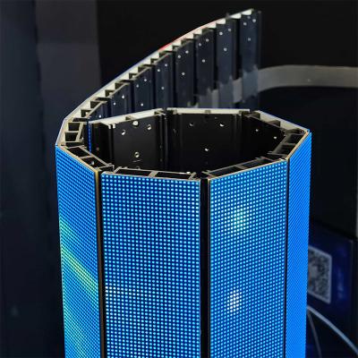 China GOB Rollable LED Display P1.25 P2.6 P3.91 with 3840Hz Refresh Rate and 1000kg/m² Load Capacity for sale