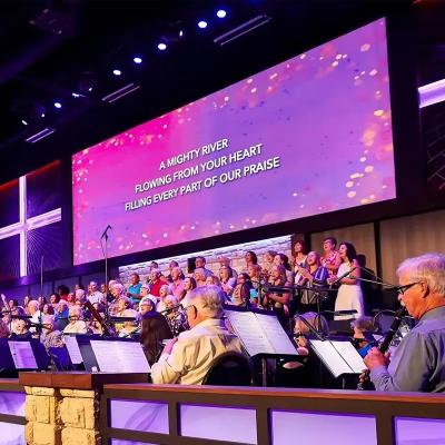 China Indoor LED Video Wall Panel P2.0 P2.5 P3 P3.076 P4 320x160mm for Church Conference for sale