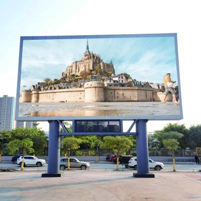China Outdoor SMD LED Advertising Screen 3840Hz Refresh Rate 5000 Nits IP65 Aluminum Cabinet for sale