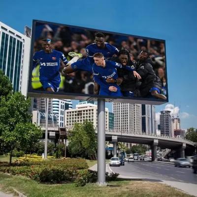 China Outdoor Fixed LED Billboard P2.5 P3 P4 P5 P10 5000-8000nits Advertising Giant Screen for sale