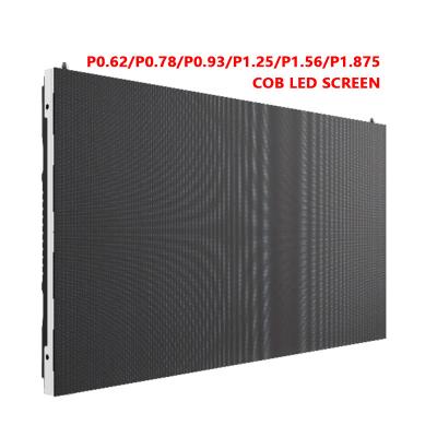 China Indoor COB LED Display P0.9 P1.2 P1.5 3840Hz Refresh 170° Viewing Angle for sale
