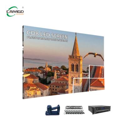 China Indoor 4K COB LED Display 0.9mm Pixel Pitch 3840Hz Refresh Rate for Control Rooms for sale