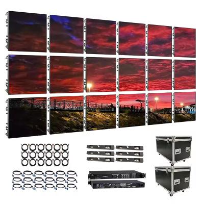 China Rental LED Display 500x1000mm Cabinet 3840Hz Refresh Rate for Indoor Outdoor Stage Video Wall for sale