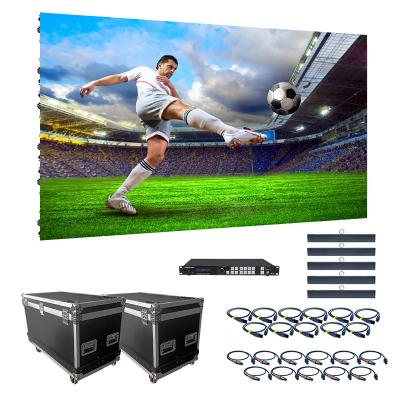 China IP43 Waterproof P3.91 Full Color LED Display Screen 160° Viewing Angle for Outdoor Rental Events for sale