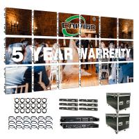 China P3.91 Full Color LED Video Wall 160000 Dots/m2 High Brightness Indoor Outdoor Display for sale