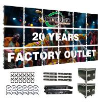 China P3.91 P5 Indoor Outdoor LED Video Wall Display 250x250mm Module 16:9 Aspect Ratio 5 Year Warranty for sale