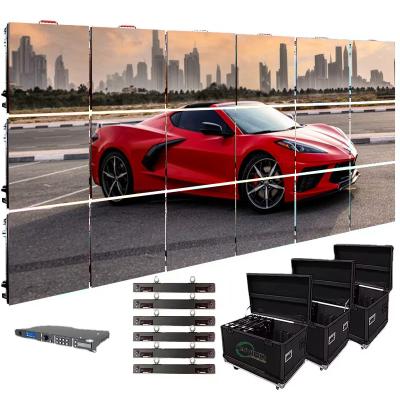 China P2.5 P3.91 50x50 Indoor Outdoor Rental LED Video Wall Panel 7860Hz Refresh Rate 100000 Hours Lifespan for sale