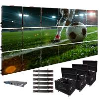 China P2.97 P3.91 Full Color LED Video Wall 5000 cd Brightness Indoor Outdoor Advertising Display for sale