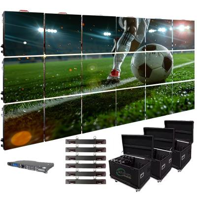 China P2.97 P3.91 Full Color LED Video Wall 5000 cd Brightness Indoor Outdoor Advertising Display for sale