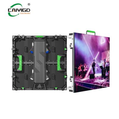 China P3.91 LED Video Wall Panel Die Cast Aluminum Cabinet 500x500mm Indoor Outdoor Rental Display for sale