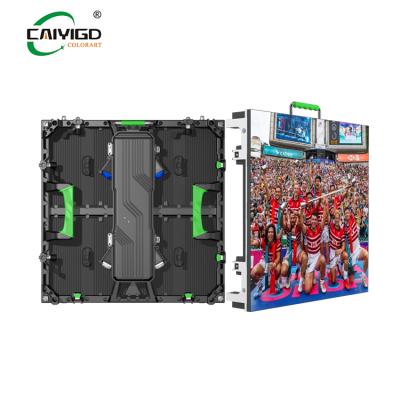China P3.91 IP65 Outdoor Indoor Rental LED Video Wall Panel 500x500mm 5 Year Warranty for Stadium Events for sale