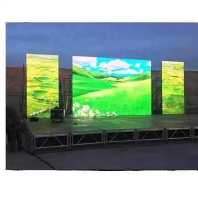 China P3.91 Indoor Outdoor Waterproof LED Screen Display Panel 4500-6500cd Brightness 10000 Hours Lifespan for sale