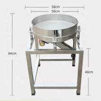 China 2 Decks Vibro Sand Gravel Screening Separator Sifter Machine with Fine Materials for sale